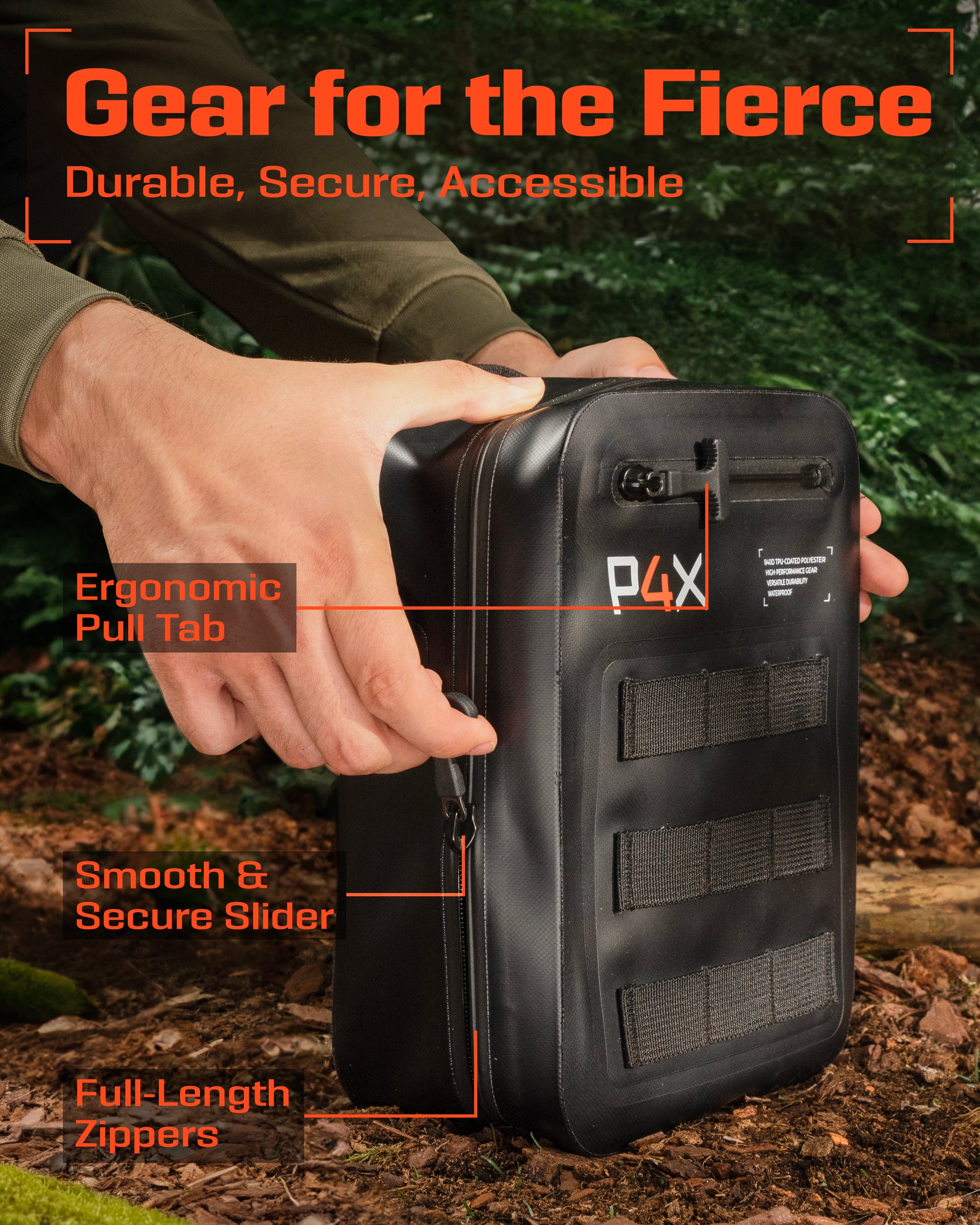 P4X Waterproof Molle Pouch – PREPARED4X